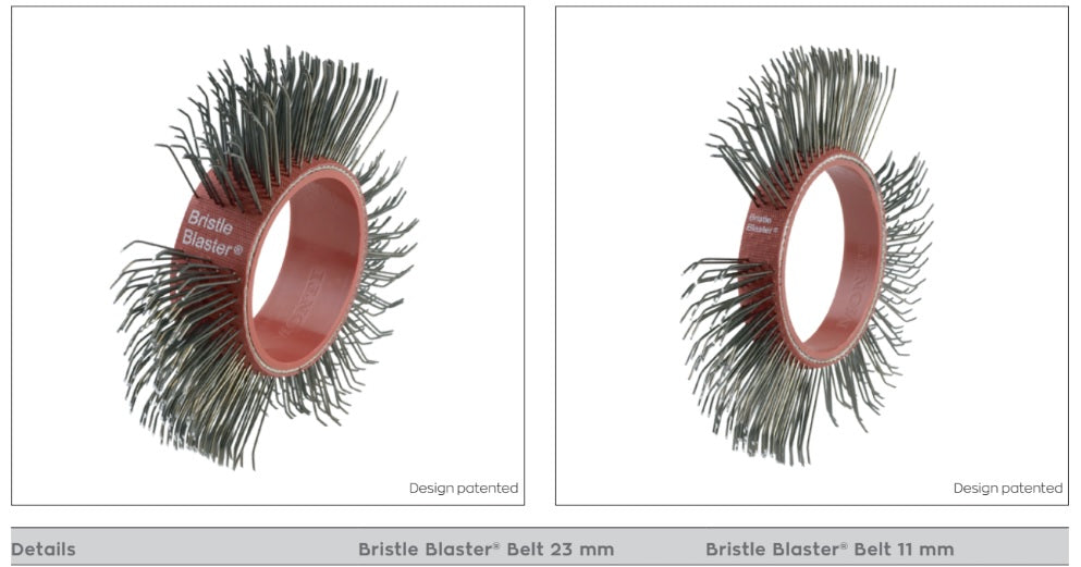 BB-033-10* Cepillo Bristle blaster Paquete de 10 cepillos de acero 23m ...