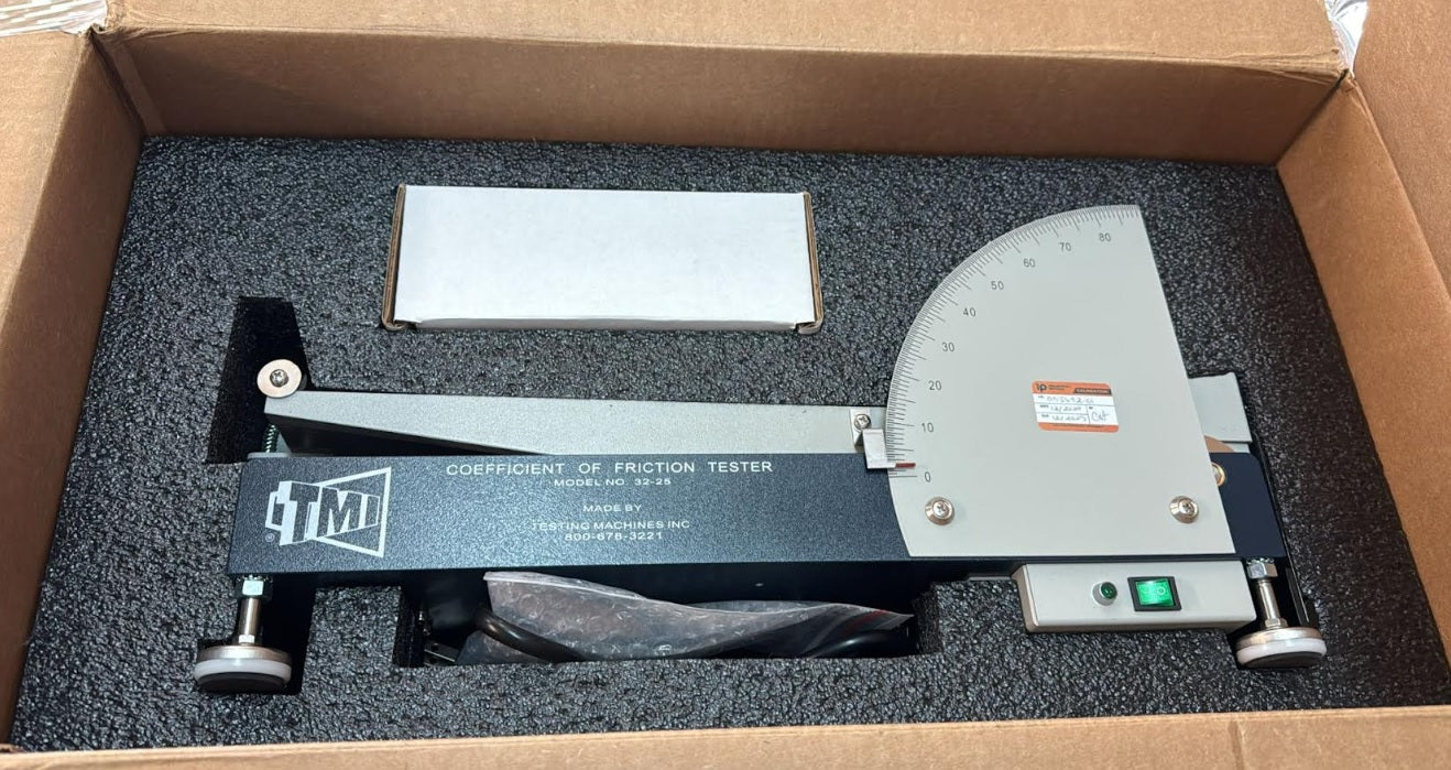 32-25-00-0001* Medidor de Coeficiente de Fricción(COF) de Angulo ASTM ...