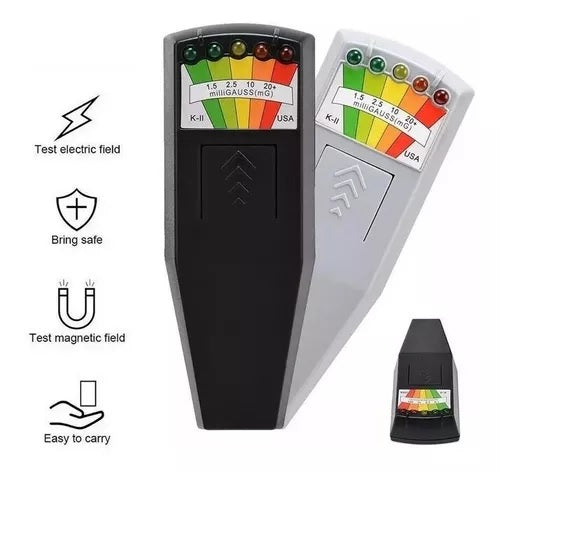 K-II-EMF*Gaussimetro Medidor Detector De Campo Electromagnético Emf ...