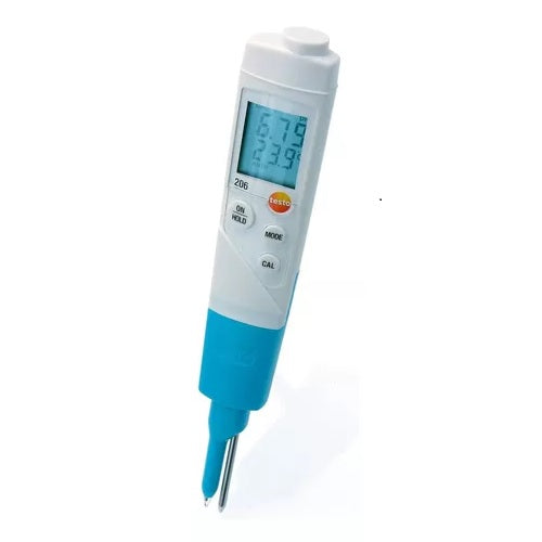 TESTO206-PH2*Medidor De Ph PH metro Testo 206-ph2 Semisólidos Alimento ...