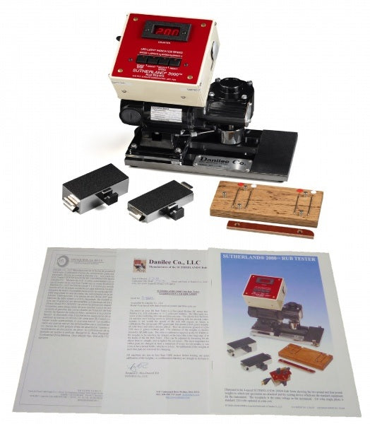 110VIRT2000A Abrasimetro Sutherland Ink rub tester ASTM – Grupo Tpm